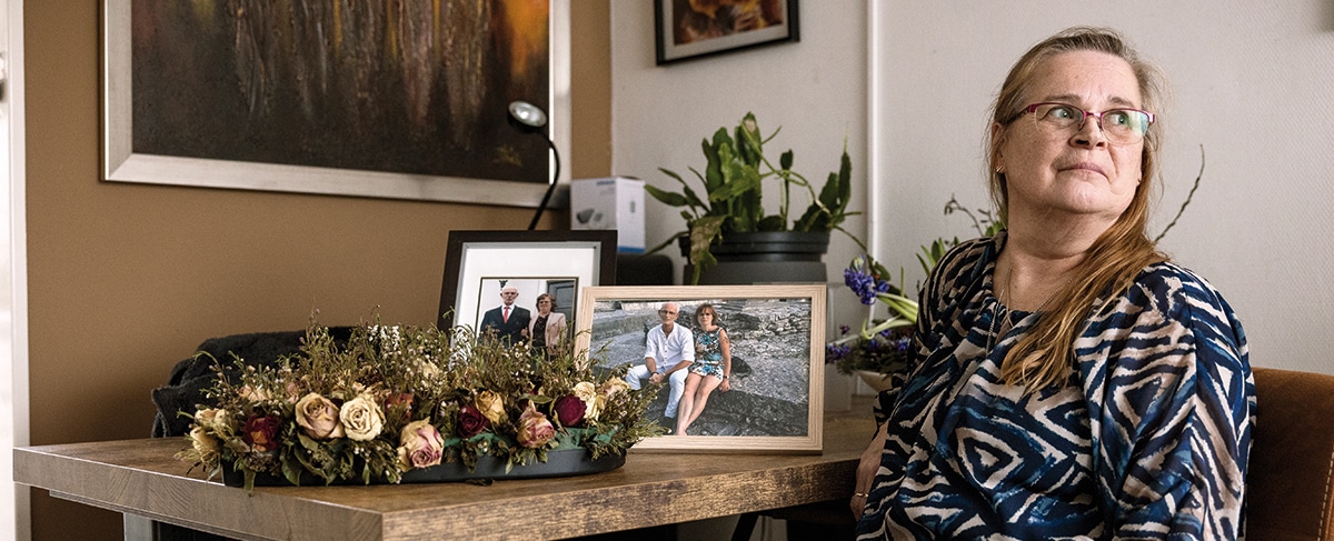 Peter wilde zijn vrouw goed achterlaten - TON magazine